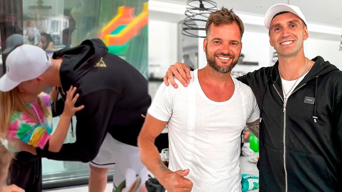 La tremenda reacción de la hijita de Fabián Assmann cuando el Dibu ...