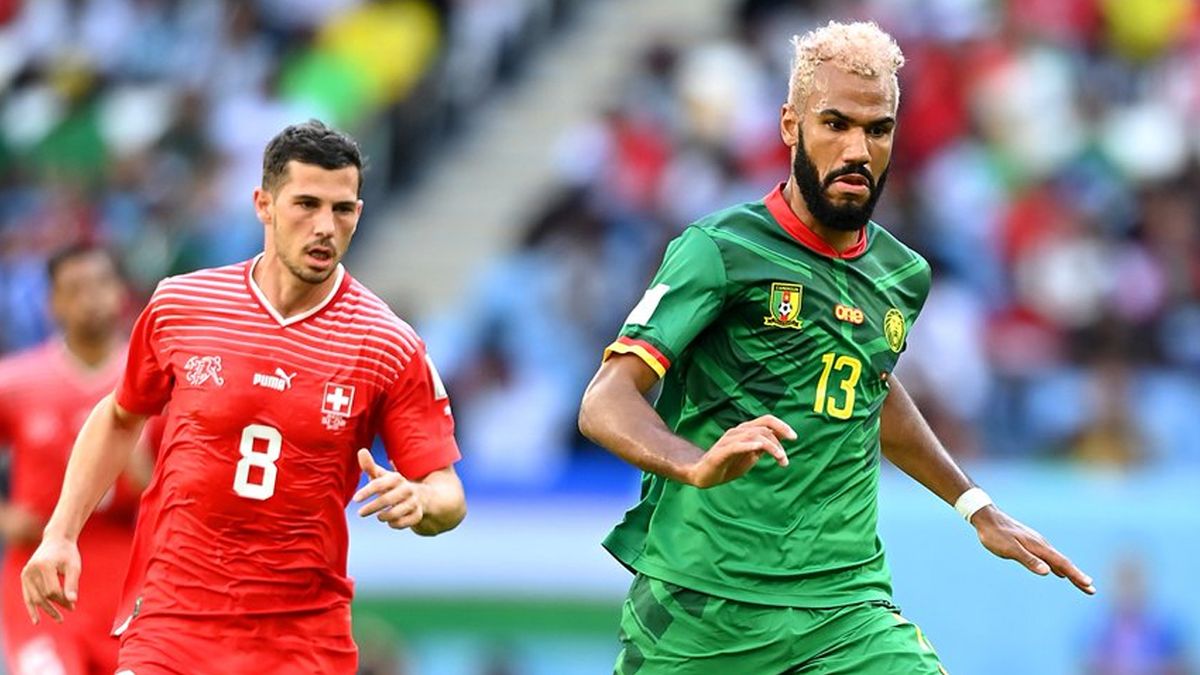 Suiza le ganó a Camerún con un gol de Breel Embolo en la apertura del ...