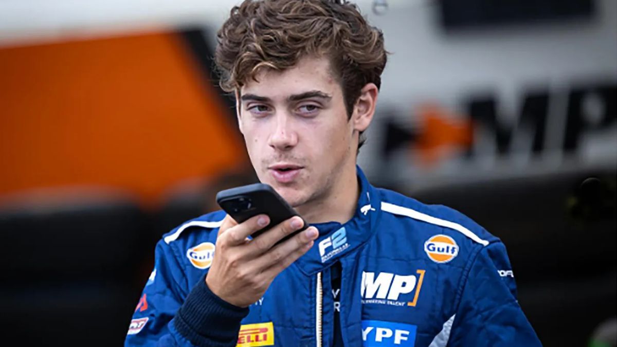 Franco Colapinto y su emotivo fondo de pantalla que enterneció a sus fans