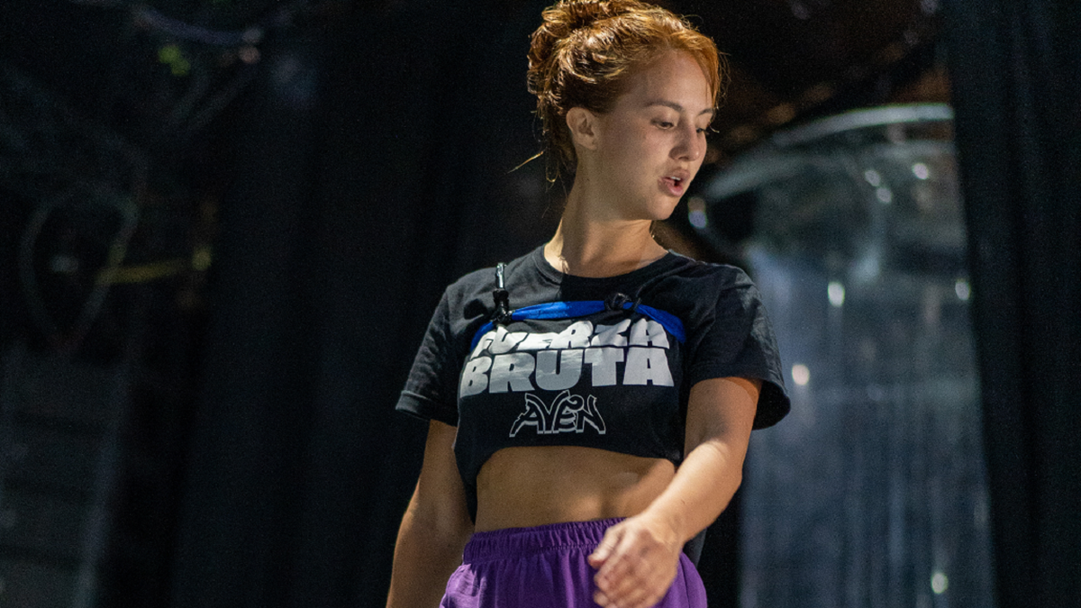 Flor Vigna, invitada especial en Fuerza Bruta