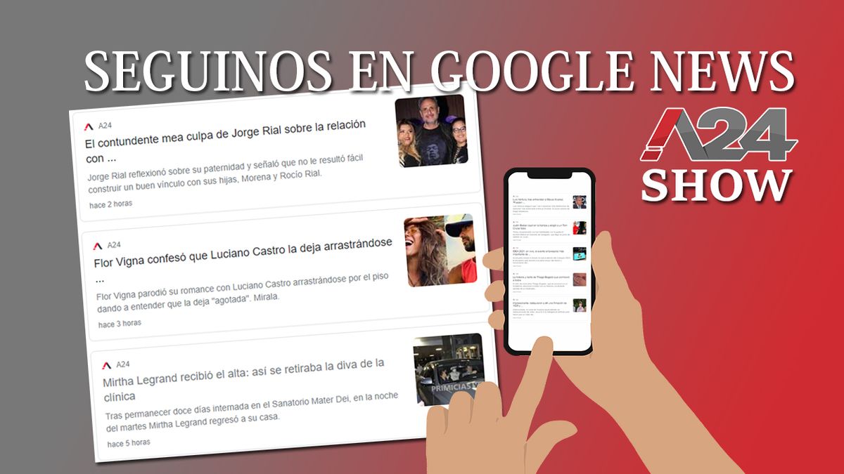 Seguinos en GOOGLE NEWS y enterate al instante de todo lo que pasa en ...