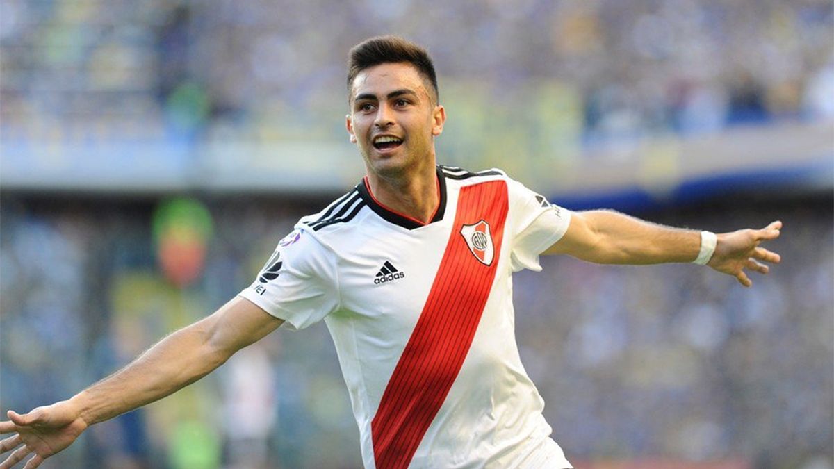 Alarma en River: el Pity Martínez no terminó el entrenamiento por una ...