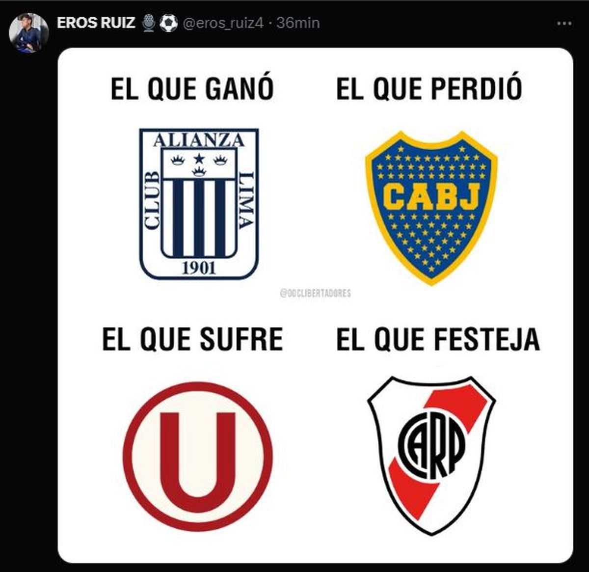 Boca, eliminado de la Copa Libertadores: los mejores memes y reacciones