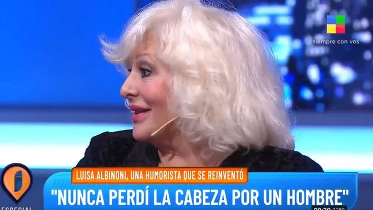 Luisa Albinoni: por qué nunca se casó y a quien amó de verdad