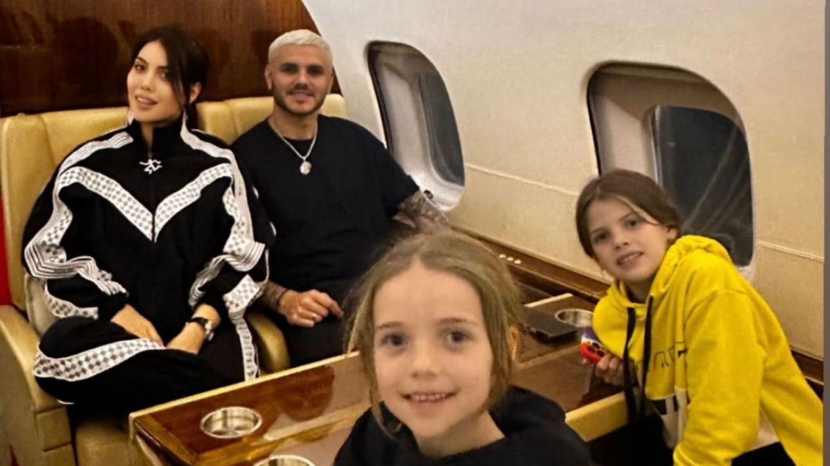 En avión privado, Wanda Nara mostró la intimidad de su viaje a Turquía: el video