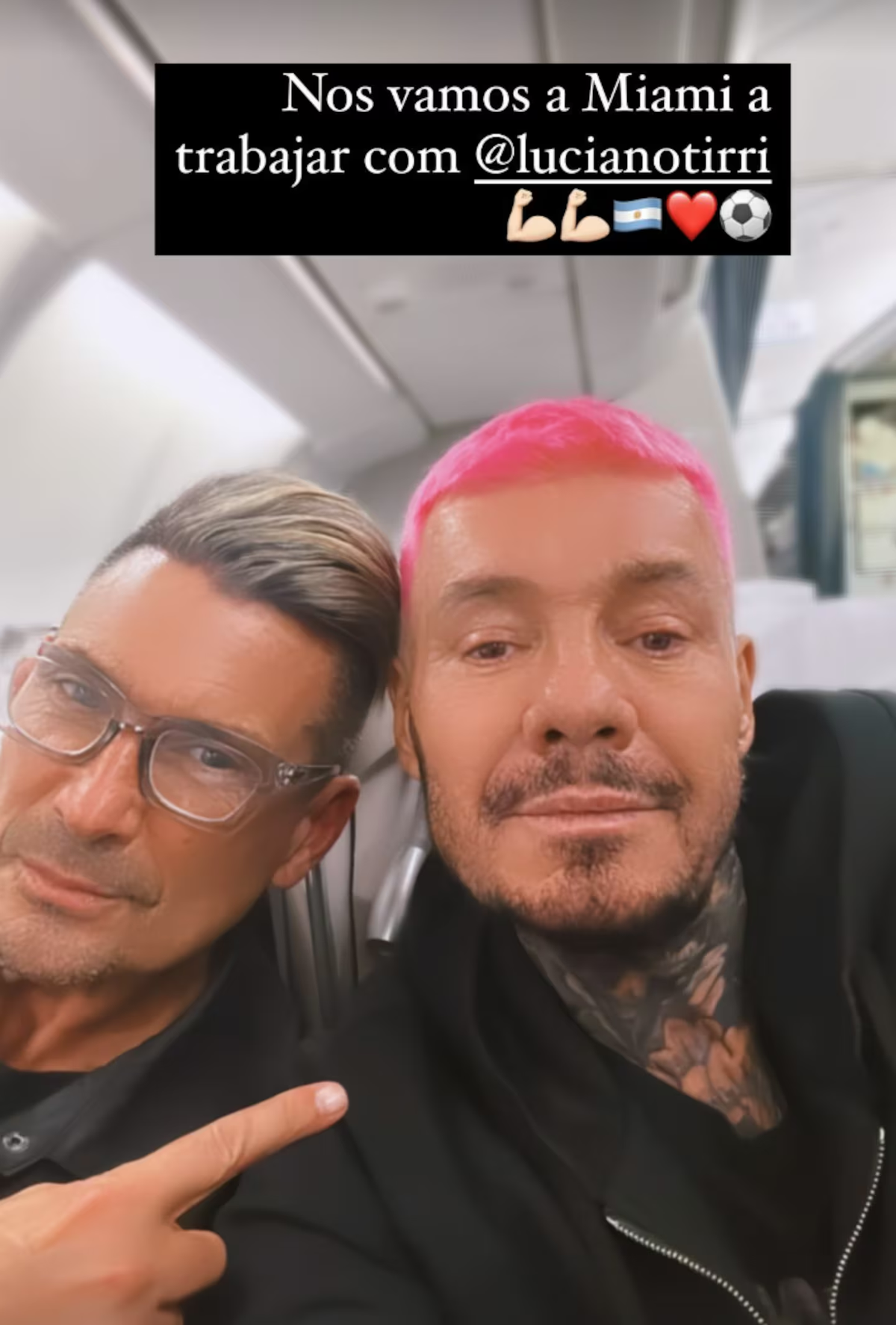 El nuevo look de Marcelo Tinelli con peinado extravagante para ir a la ...