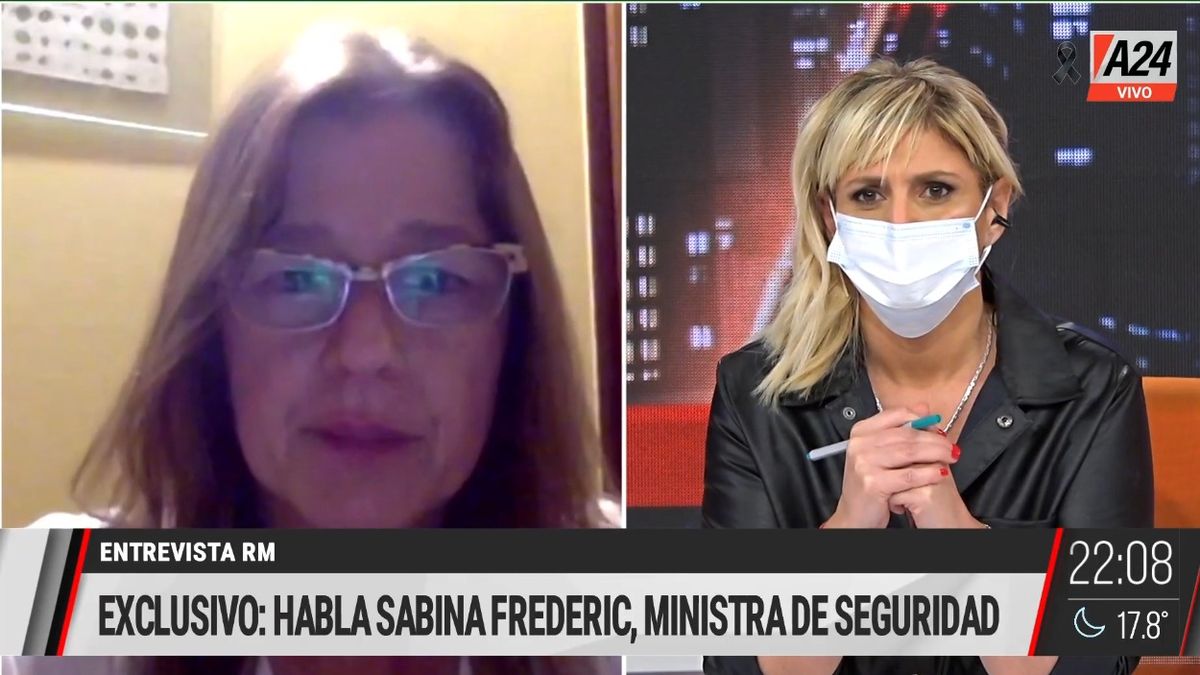 Sabina Frederic explicó qué rol tendrán las fuerzas federales en los ...