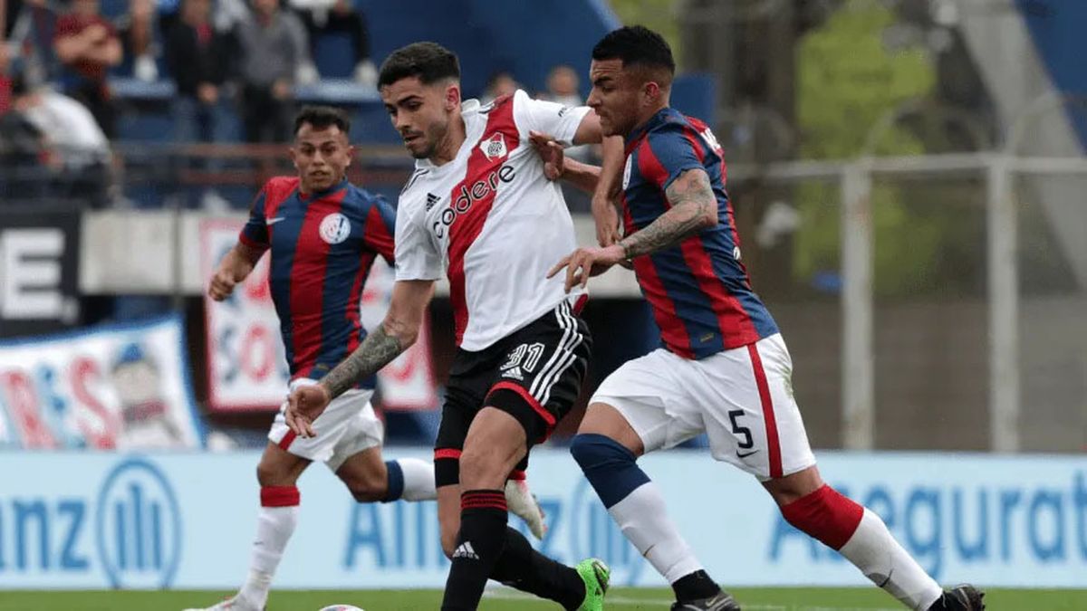 ¿Otra baja en River? Santiago Simón presentó dolores y se hará estudios