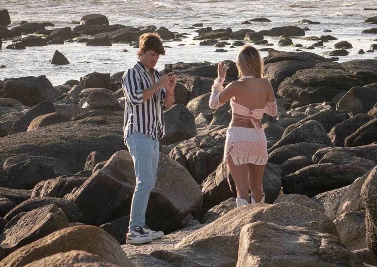 Las fotos íntimas de Julieta Poggio y Marcos Ginocchio en Punta del Este