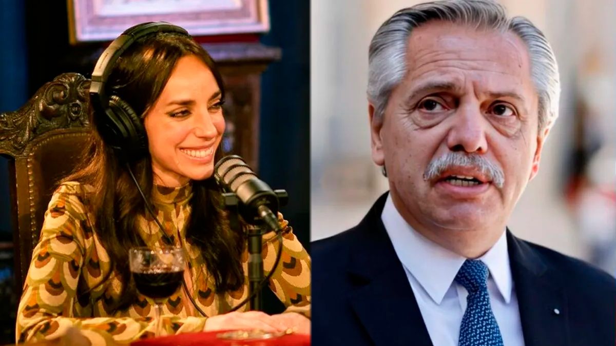 El detalle del video de Alberto Fernández y Tamara Pettinato que pasó ...