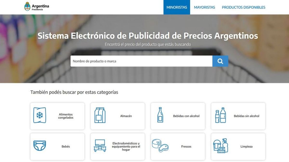 El Gobierno publicó 12 millones de precios de los supermercados: cómo ...