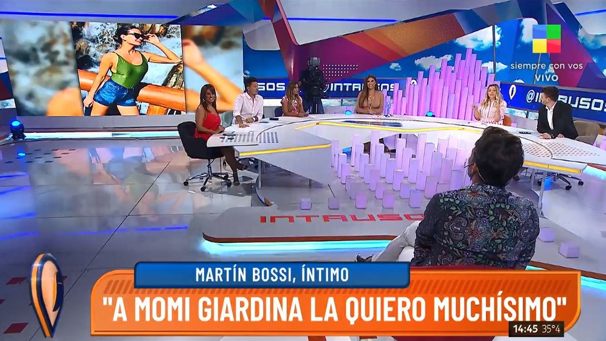 Martín Bossi recordó su romance con Momi Giardina y se contradijo con ...