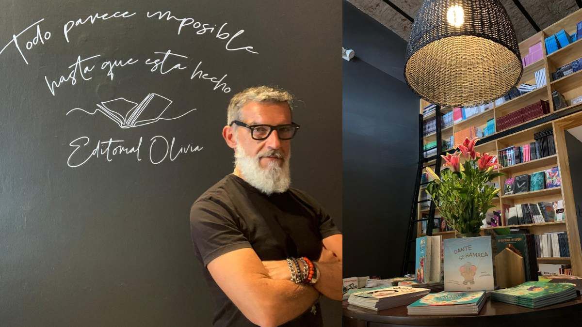 El sueño empezó con publicar su libro y hoy edita a más de 200 autores