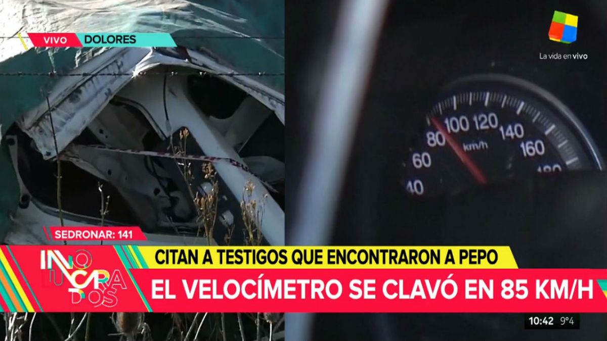 Se conoció cuánto registró el velocímetro de la camioneta del Pepo