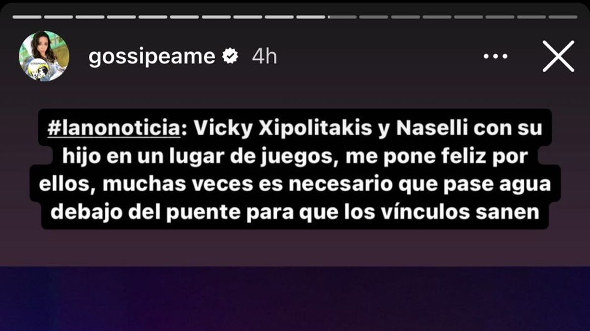 ¡Bombazo! Vicky Xipolitakis y Javier Naselli, reconciliados: Los vi de ...