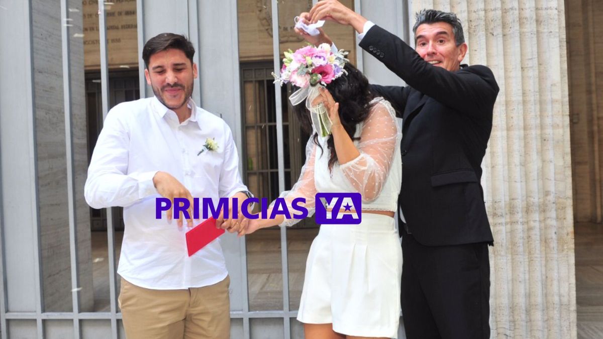 La perlita de Miguel Ángel Cherutti en el casamiento de su hija Antonella