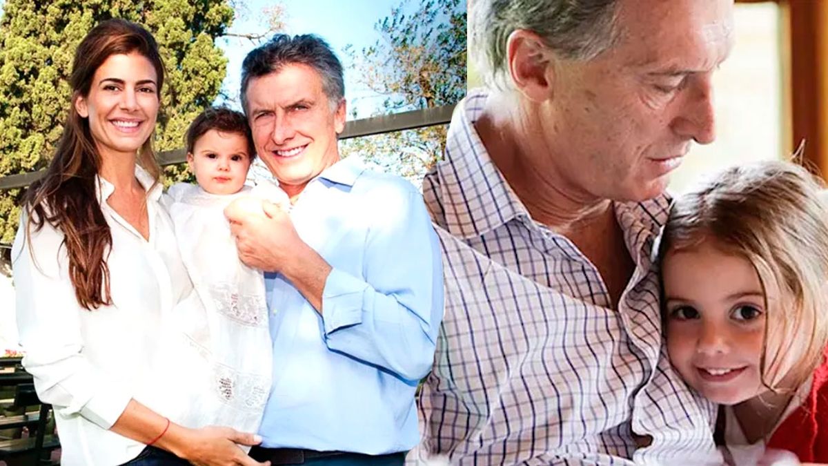 Se conoció una foto de Antonia, la hija de Mauricio Macri y Juliana ...