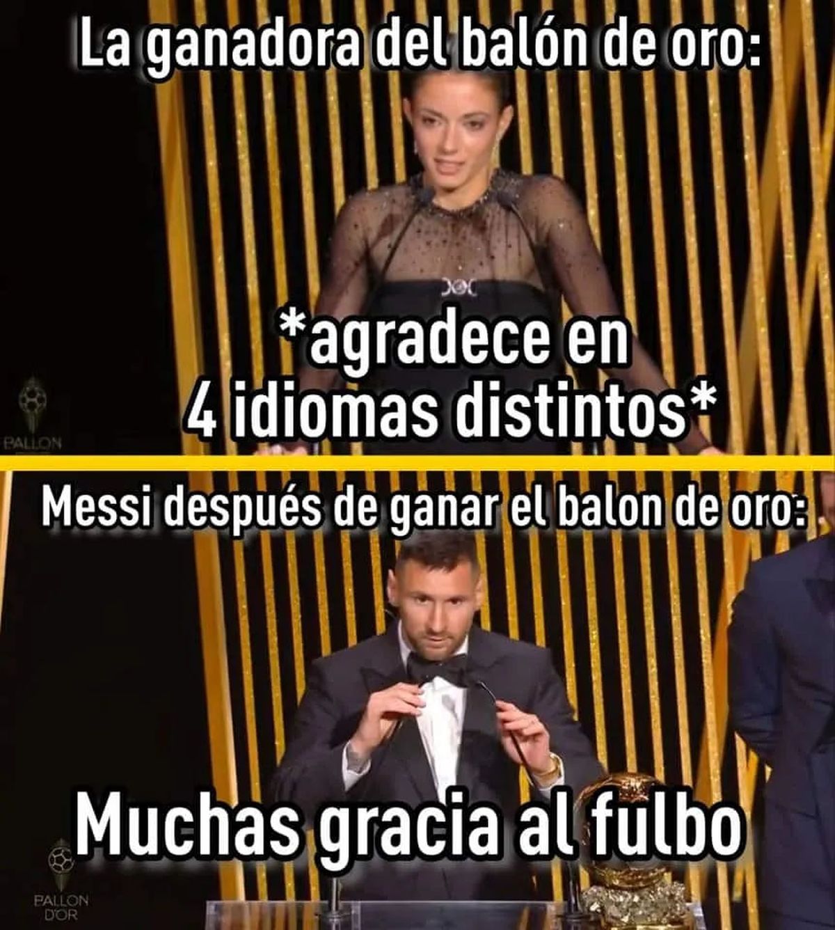 Balón de Oro 2023: los mejores memes y reacciones de la gala de premiación