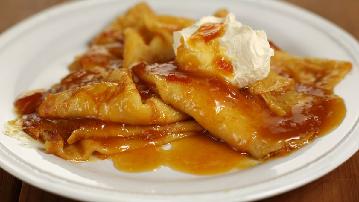Crepe Suzette receta francesa: el sabor MÁS DELICIOSO de un postre clásico
