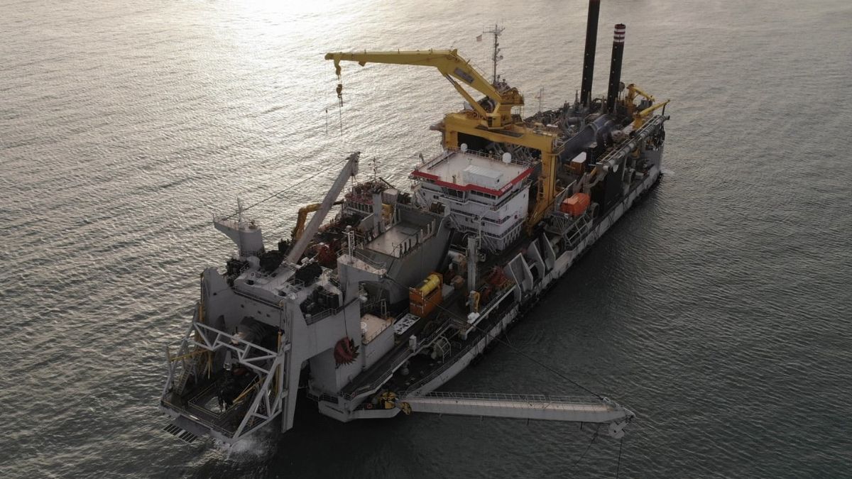 Jan De Nul avanza con el dragado en el Puerto de Suape