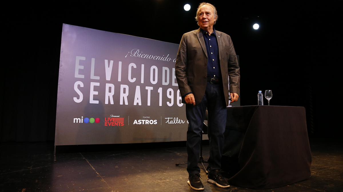 Las fotos de Joan Manuel Serrat a días de su despedida de los escenarios