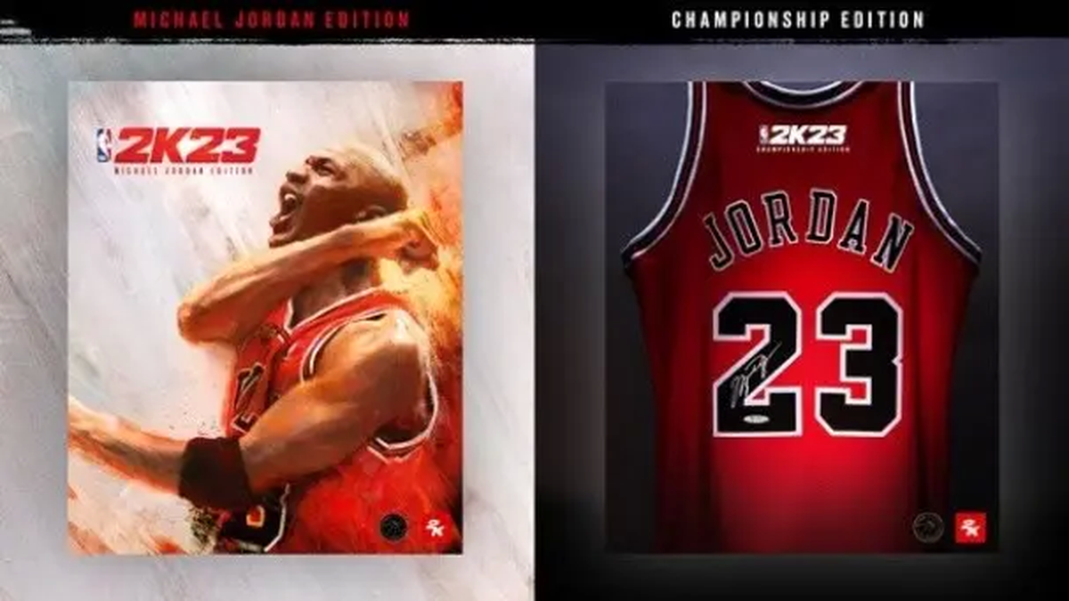 NBA 2K23 revela su portada con Michael Jordan y fecha de lanzamiento
