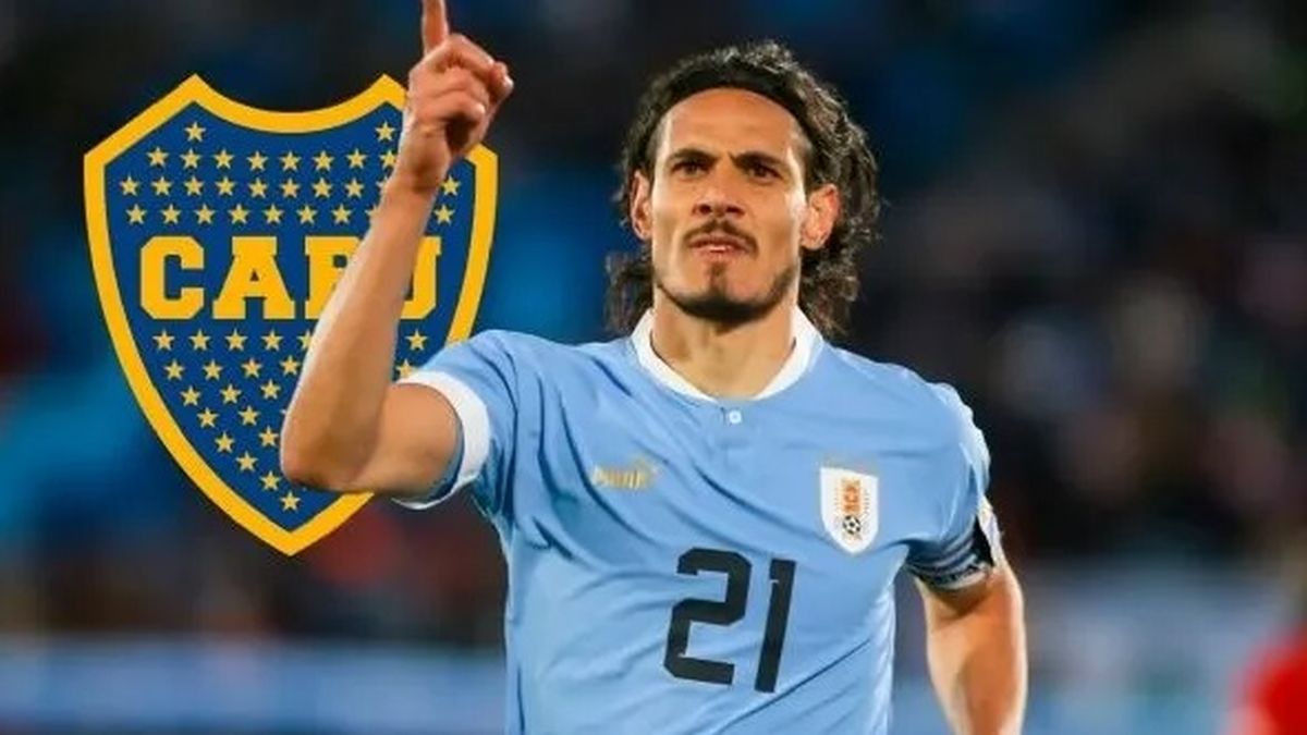 Edinson Cavani se convirtió oficialmente en nuevo jugador de Boca