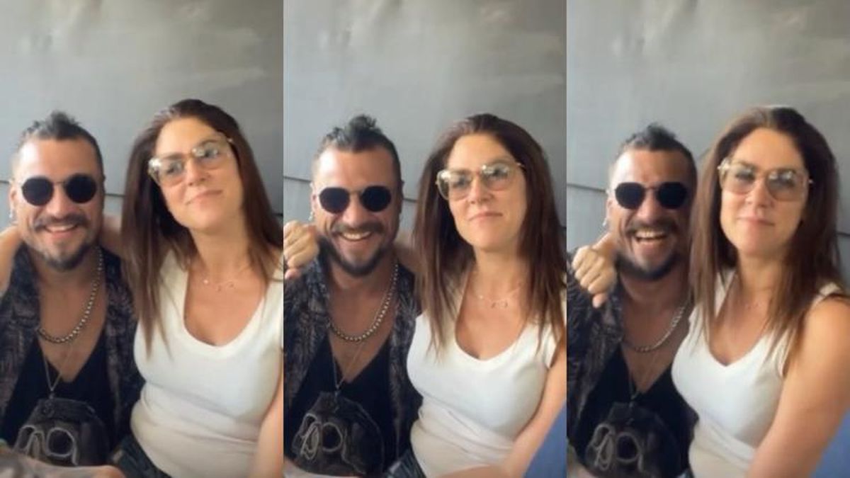 Diego Brancatelli subió un video de Daniel Osvaldo y Daniela Ballester acaramelados: Como Milei ...