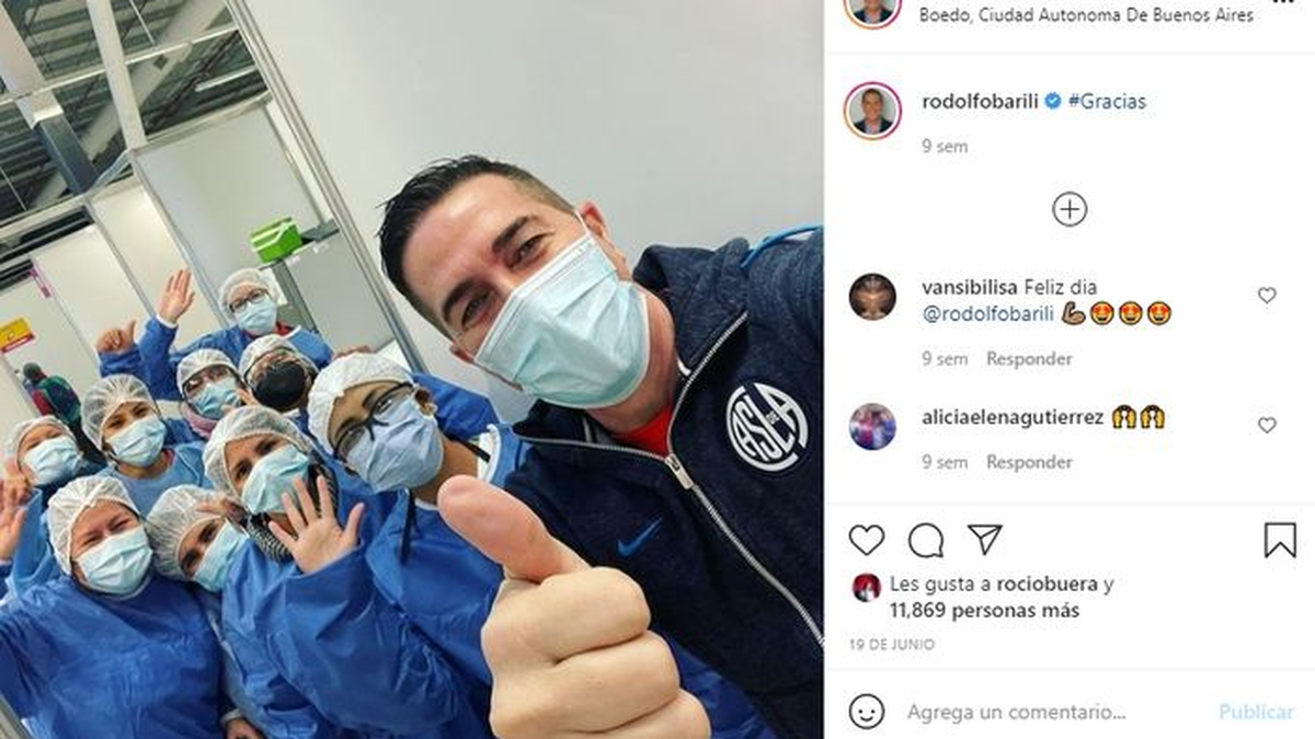 Emotivo mensaje de Rodolfo Barili a sus hijos por San Lorenzo