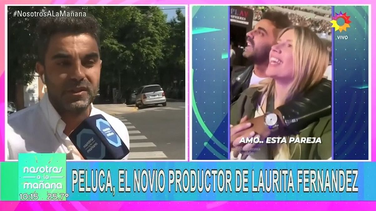Peluca Brusca se la jugó ¡Y le declaró públicamente su amor a Laurita ...