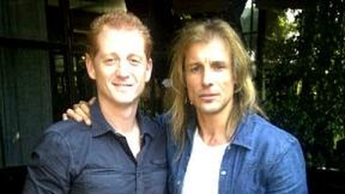 Claudio Paul Caniggia y el Colorado Martín Liberman: El reencuentro de ...