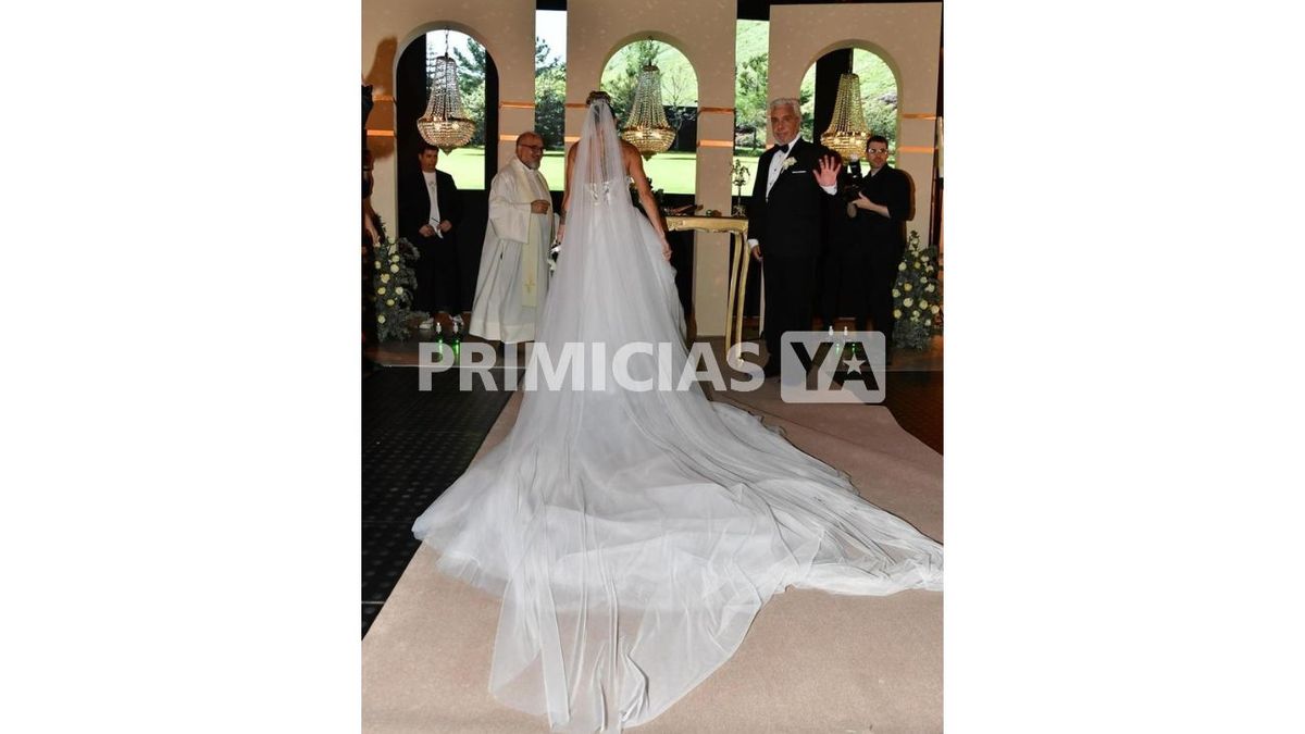 Coco Sily se casó con Chimi Meza: las románticas fotos de la boda