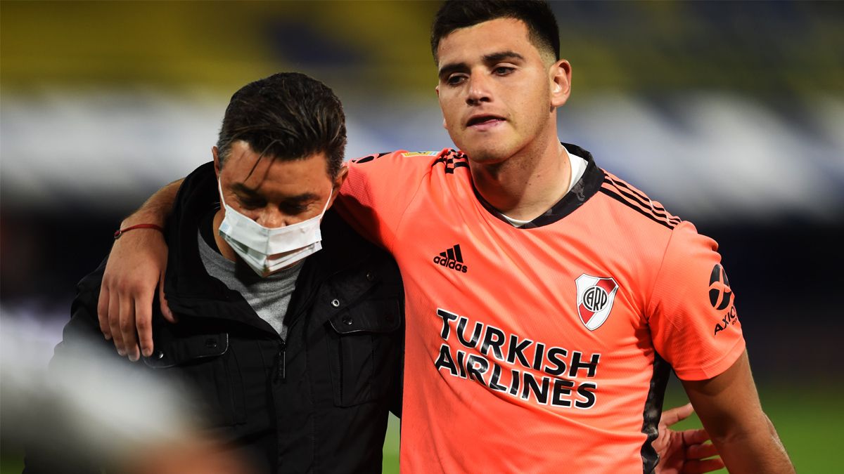 Alan Díaz: el partido del arquero que debutó ante Boca y fue figura