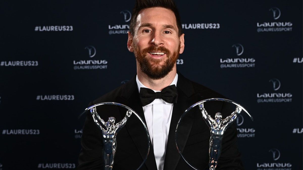 Suma otro trofeo: Lionel Messi fue elegido como el Mejor Deportista del año