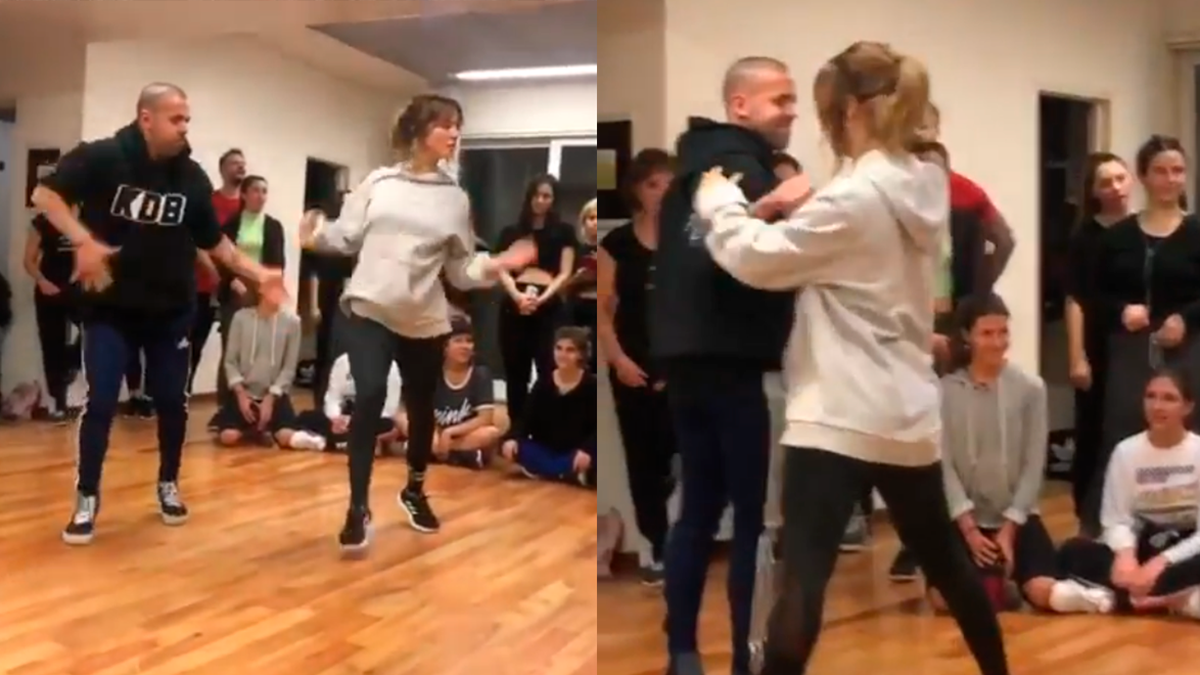 Flor Vigna y Matias Napp, a un paso del beso en una coreo jugada y con ...