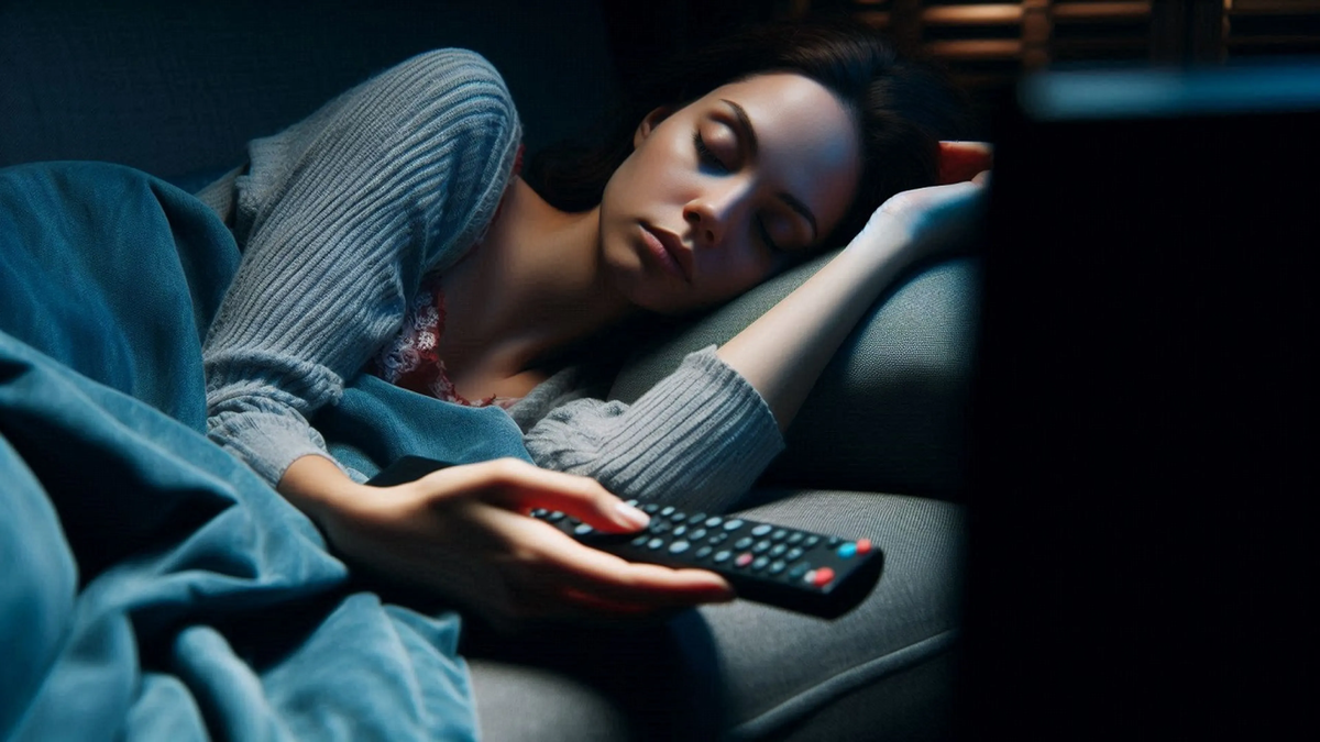 Qué significa cuando una persona se duerme mientras ve la televisión, según la psicología