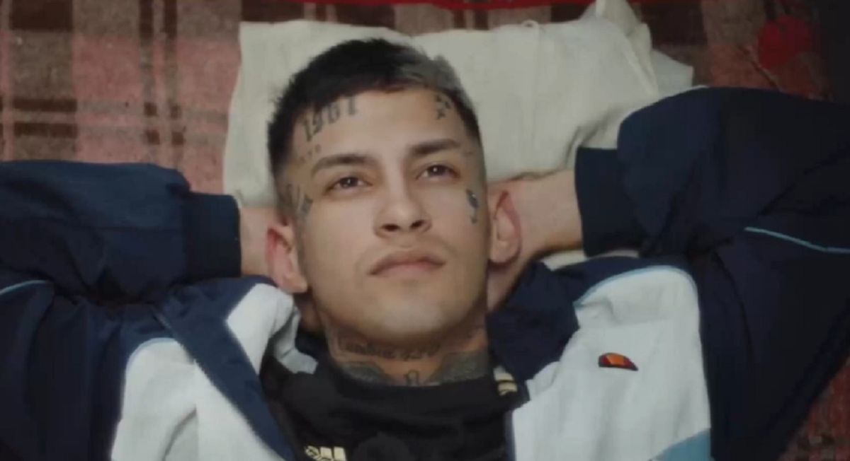 L-Gante mostró en un video cómo fueron sus días más tristes en la celda ...