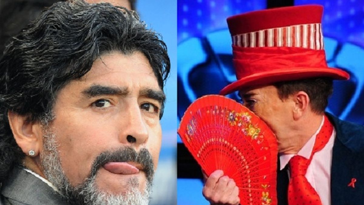 Pachano regresó a la televisión y disparó contra Maradona