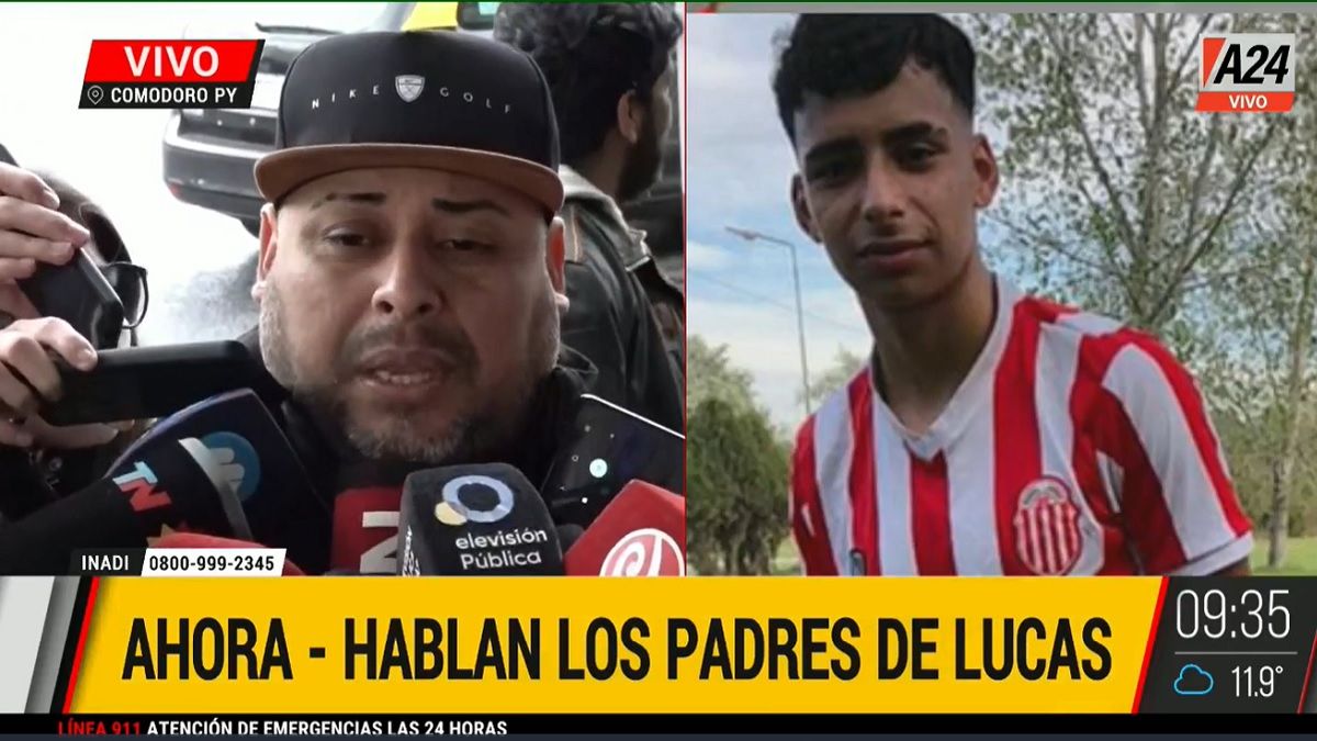 El especial pedido del papá de Lucas González a Horacio Rodríguez ...