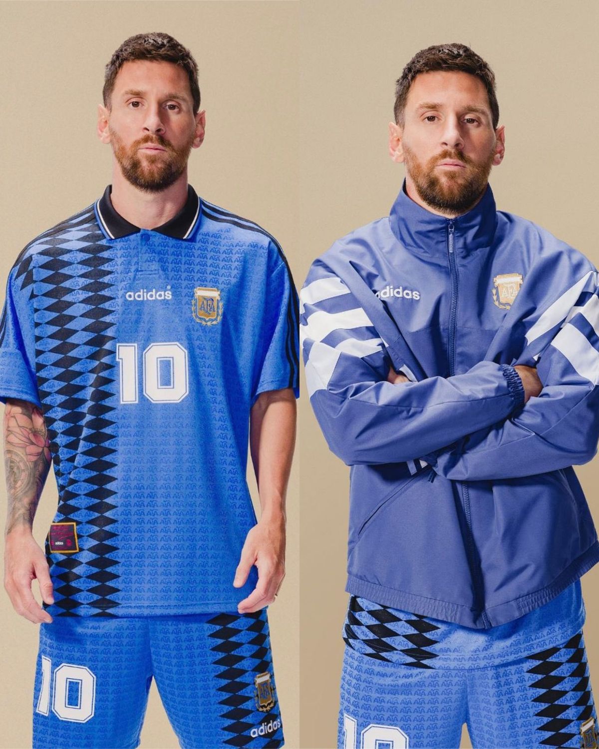 ¡Qué elegancia! Con Messi como modelo, se presentó la nueva colección ...