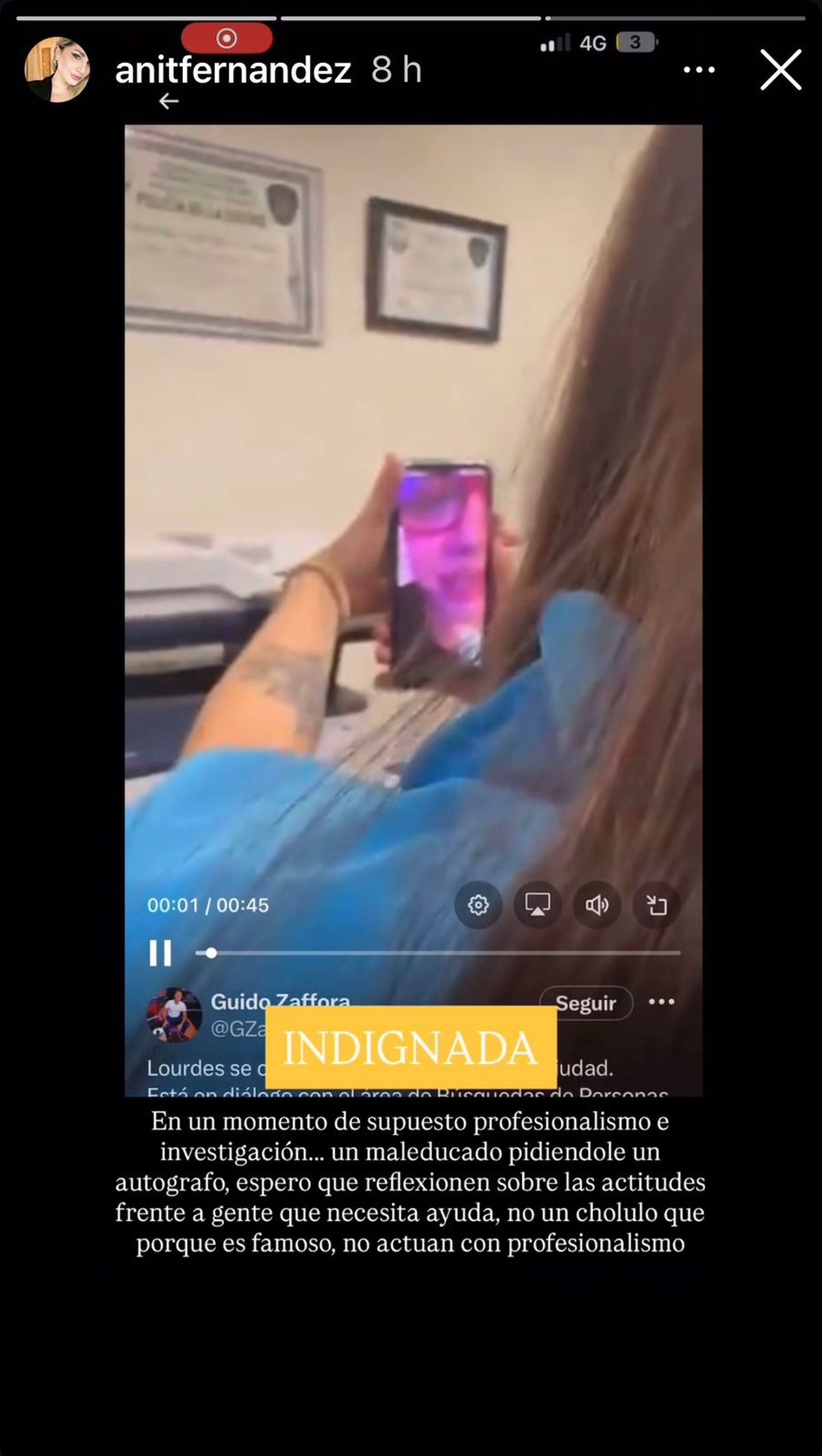 La dura denuncia de Ana, la hermana de Lowrdez Fernández, tras el ...