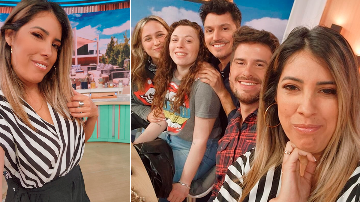 Silvia Viera brilla en los estudios de AméricaTV Argentina