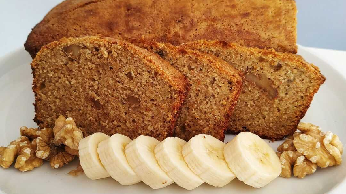 Budín de BANANA casero: textura SUAVE y HÚMEDA, sabor único