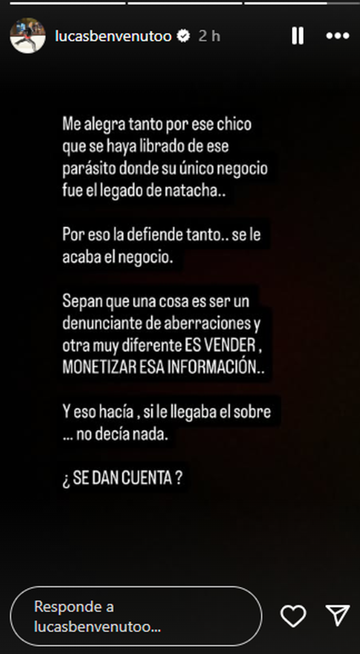 Lucas Benvenuto revivió un duro episodio con Ulises Jaitt y apoyó la ...