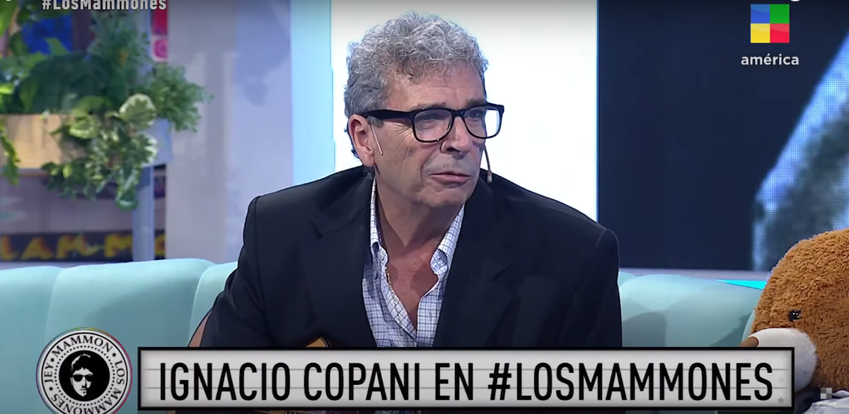 Ignacio Copani pasó por Los Mammones: Juan Alberto Badía era un número uno