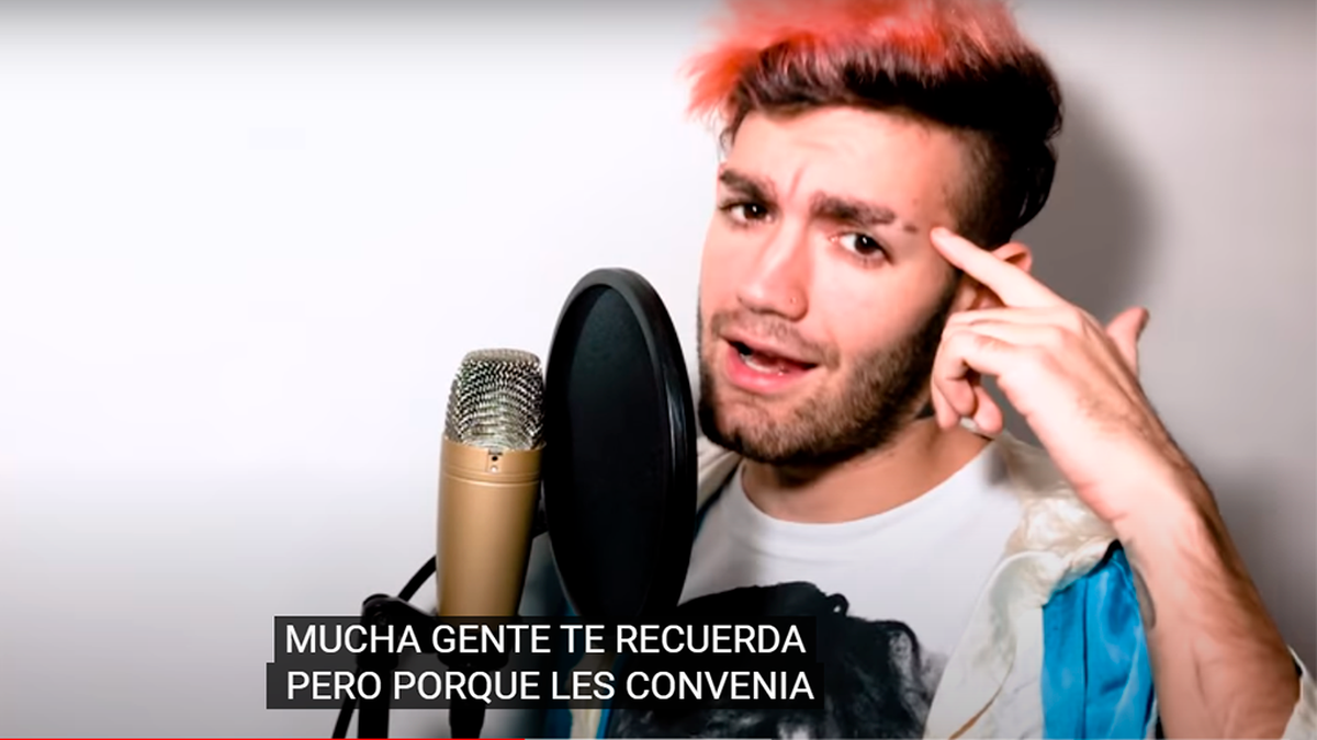 El hijo del Potro Rodrigo le dedicó un sentido rap a su padre en el día ...