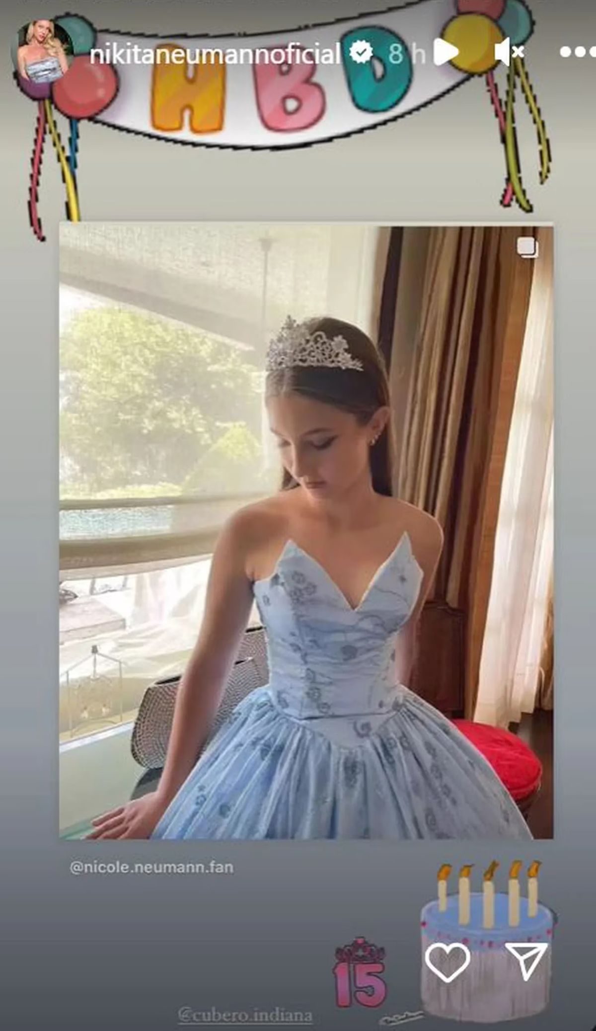 Nicole Neumann compartió la imagen que todos esperaban de Indiana Cubero
