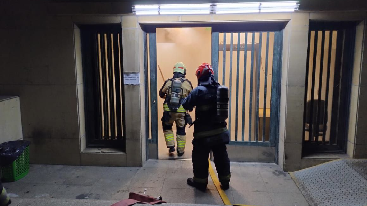 Se incendió un subsuelo en los tribunales de Comodoro Py