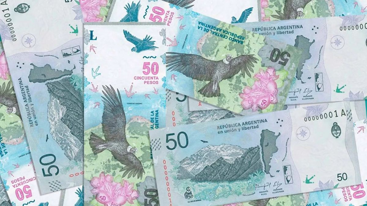 No tires estos billetes de 50 pesos, tenés un tesoro en tu casa: por ...