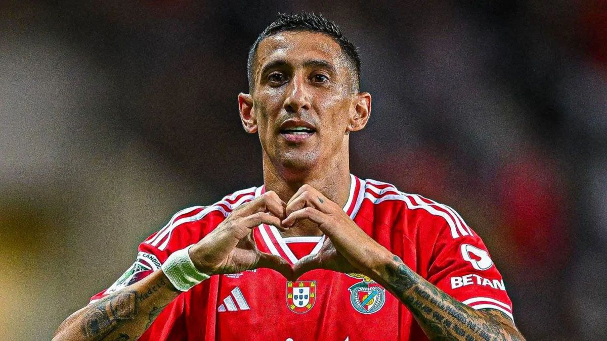 Ángel Di María anunció que se va de Benfica y se iría a un grande de la ...